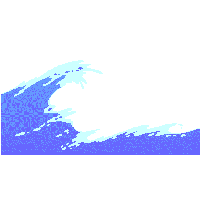 Tsunami Wave 02 Waves Ocean Emoticon Emoticons Animated Animation ...